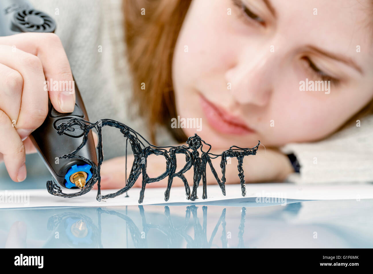 3d pen model hi-res stock photography and images - Alamy