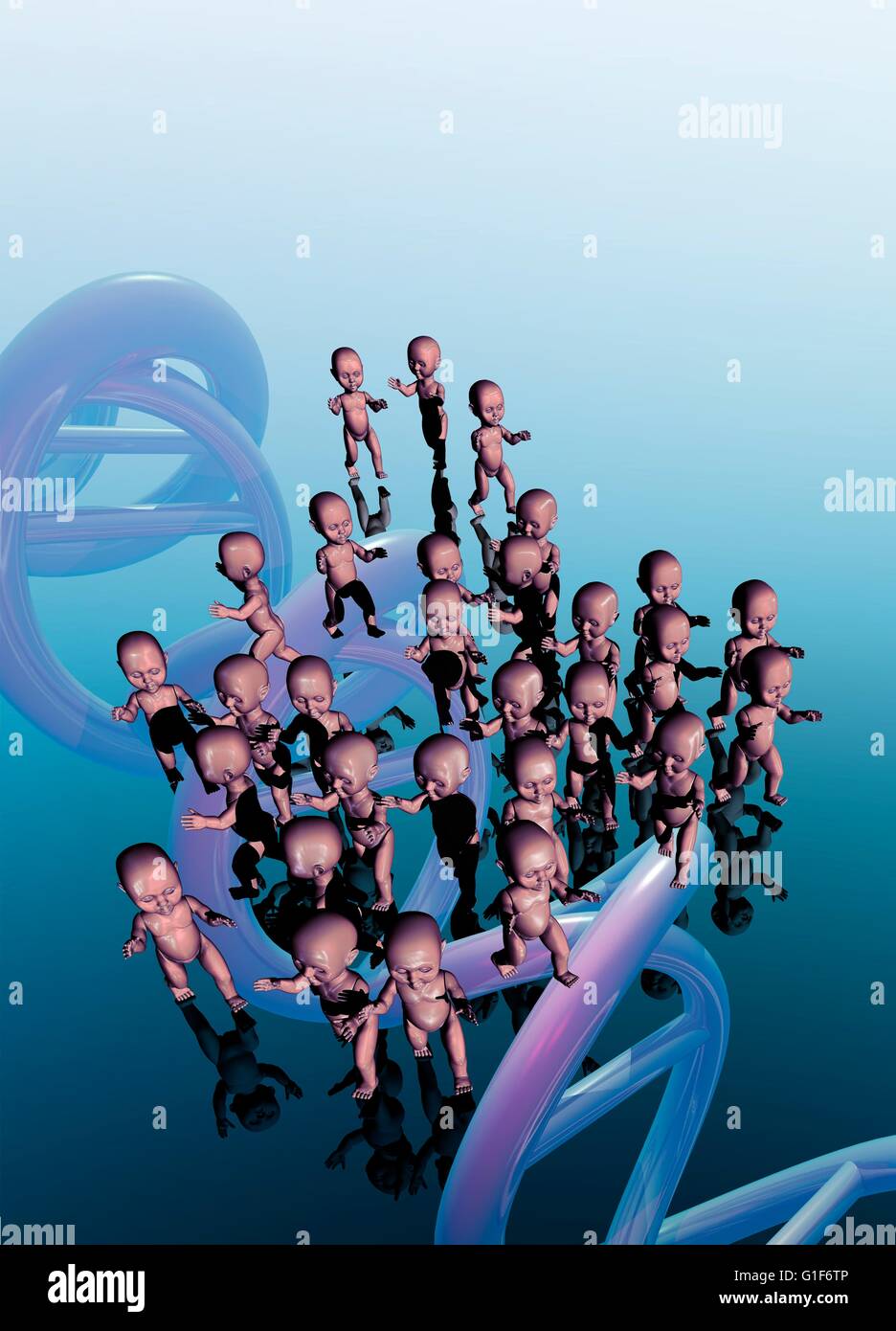 Cloning babies hi-res stock photography and images - Alamy