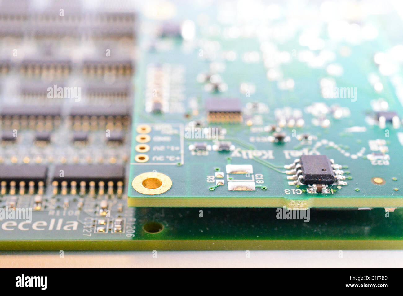 Computer Main Board / Motherboard Stock Photo - Alamy