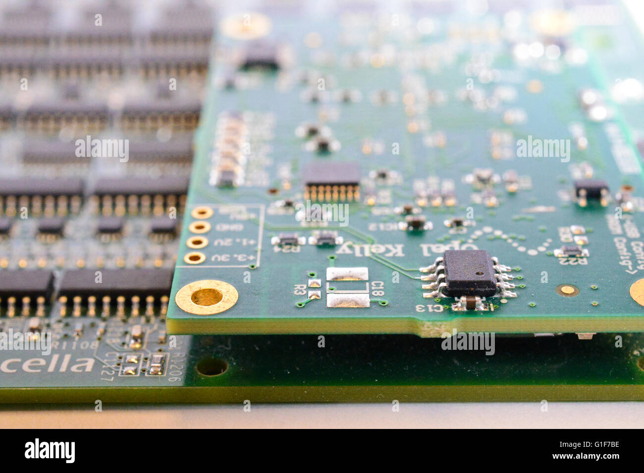 Computer Main Board / Motherboard Stock Photo - Alamy