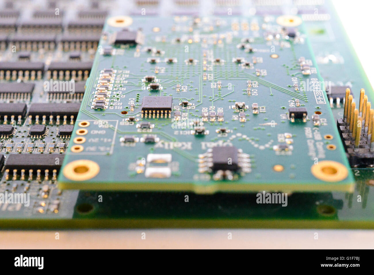 Computer Main Board / Motherboard Stock Photo - Alamy