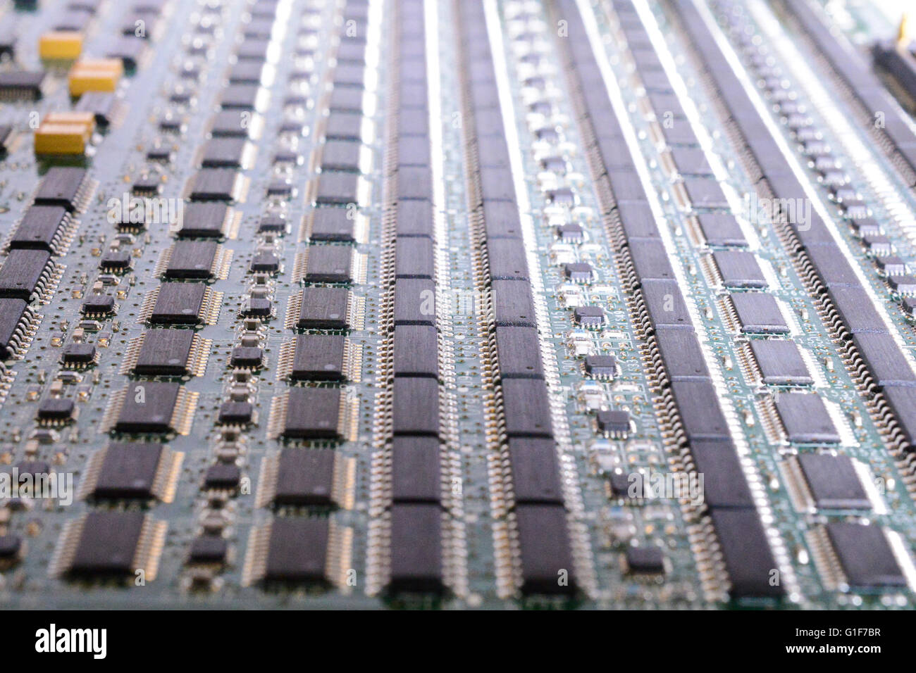 Computer Main Board / Motherboard Stock Photo - Alamy