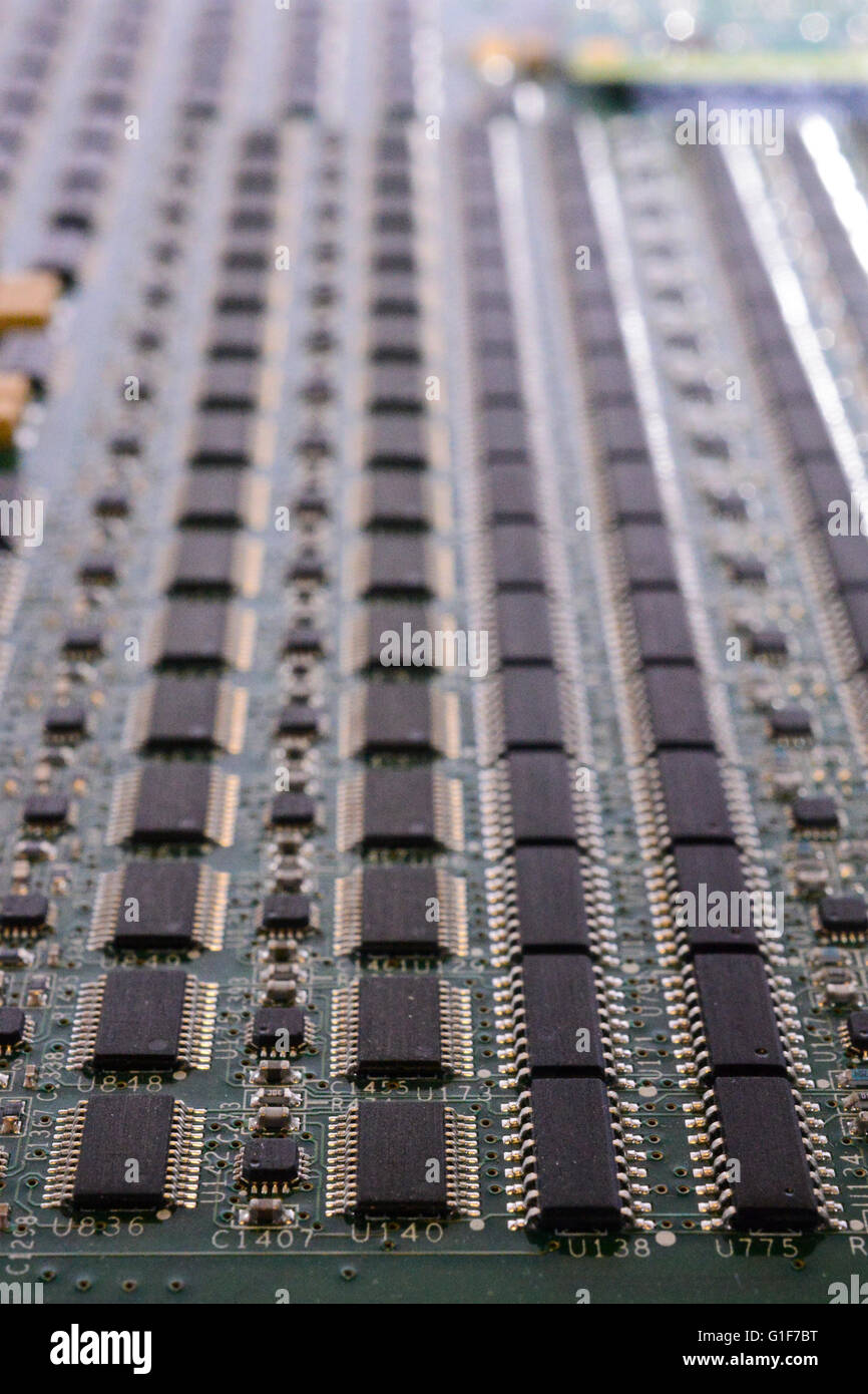 Computer Main Board / Motherboard Stock Photo - Alamy