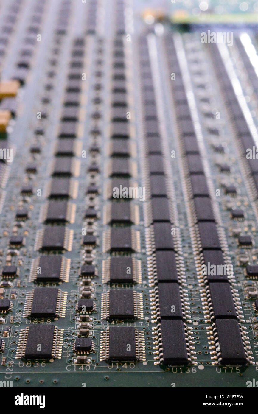 Computer Main Board / Motherboard Stock Photo - Alamy