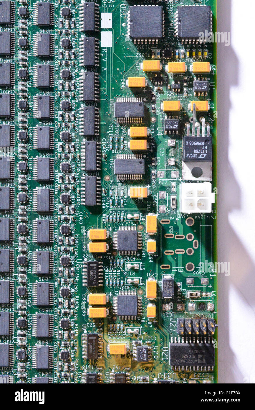 Computer Main Board / Motherboard Stock Photo - Alamy