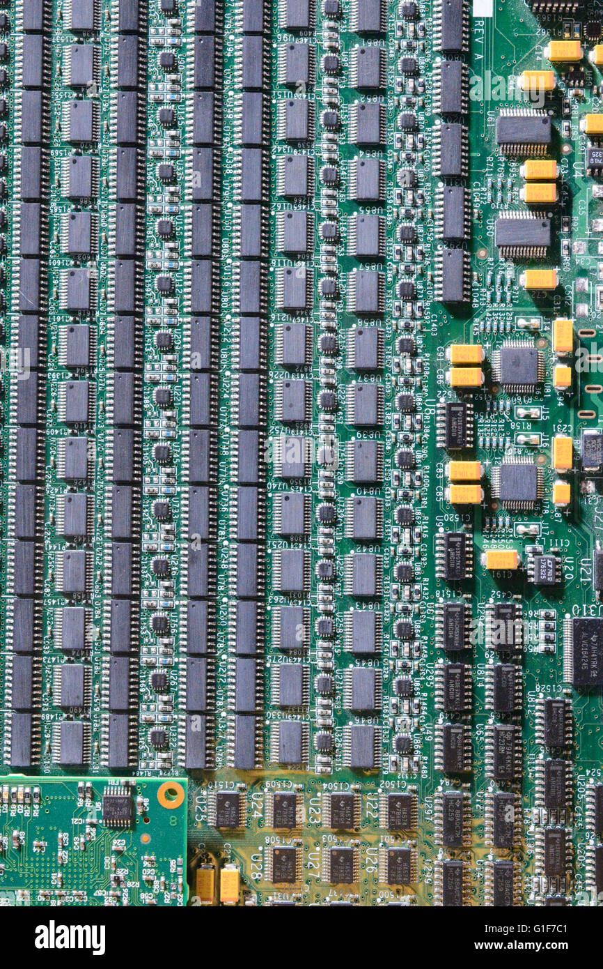 Computer Main Board / Motherboard Stock Photo - Alamy