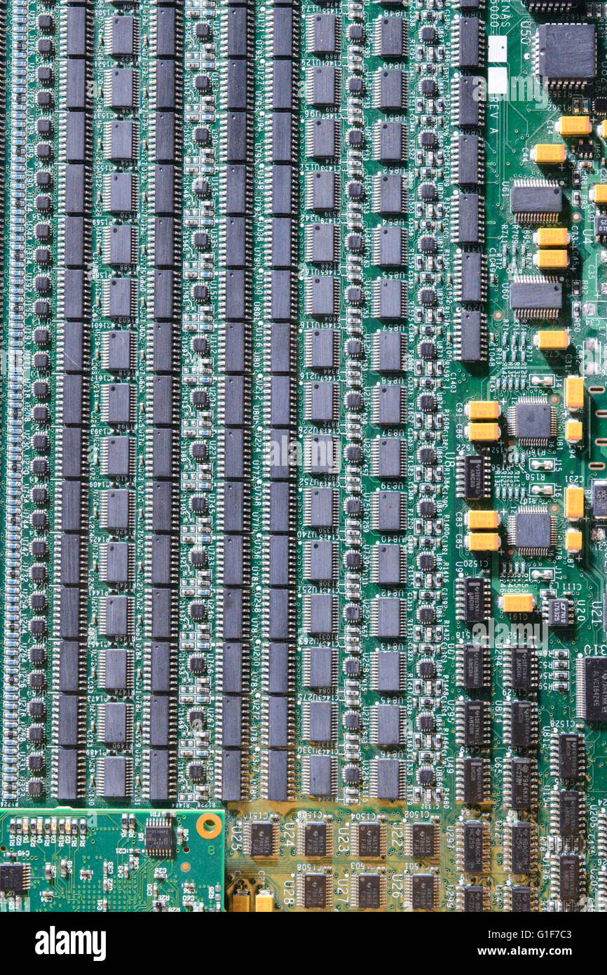 Computer Main Board / Motherboard Stock Photo - Alamy