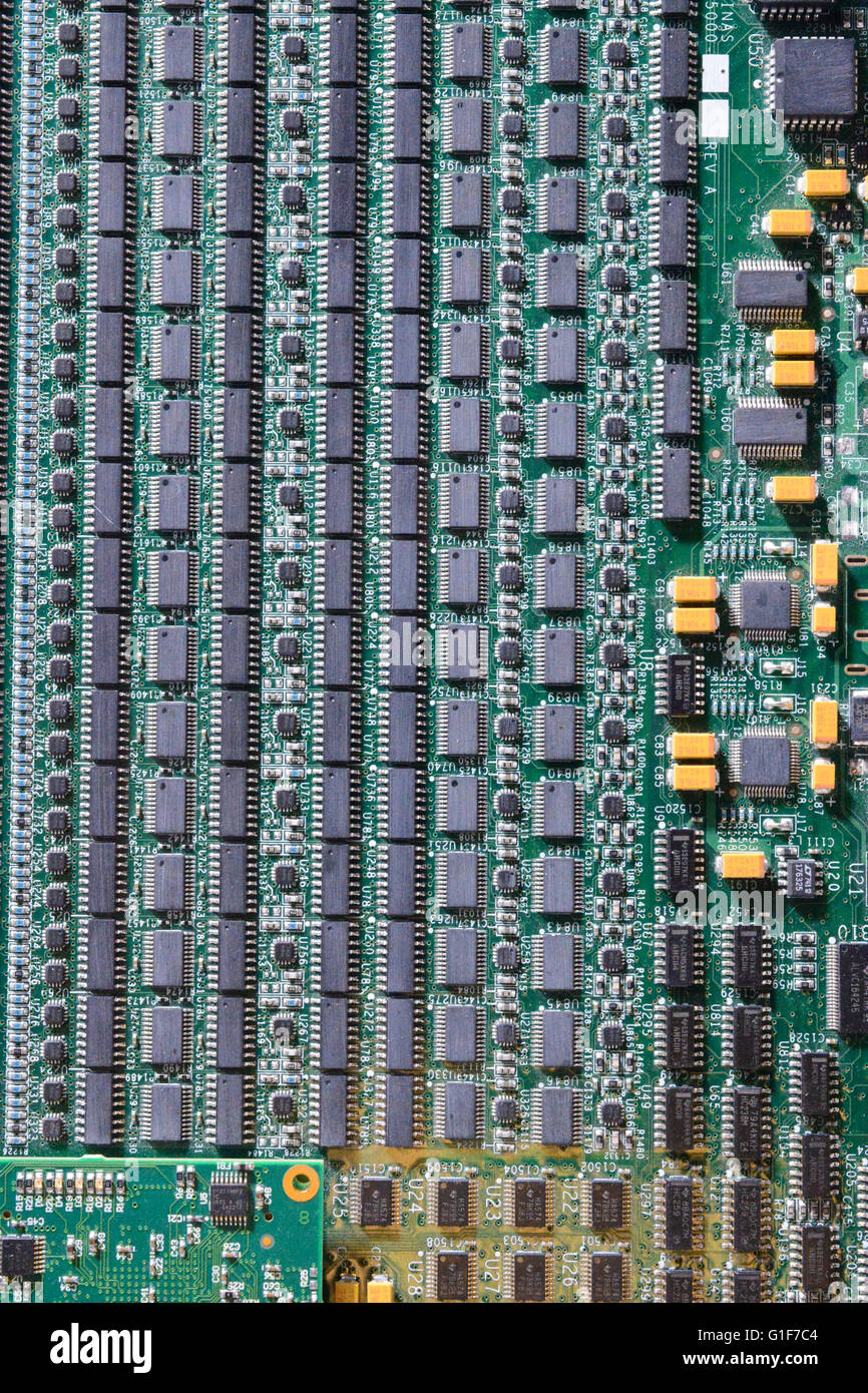 Computer Main Board / Motherboard Stock Photo - Alamy