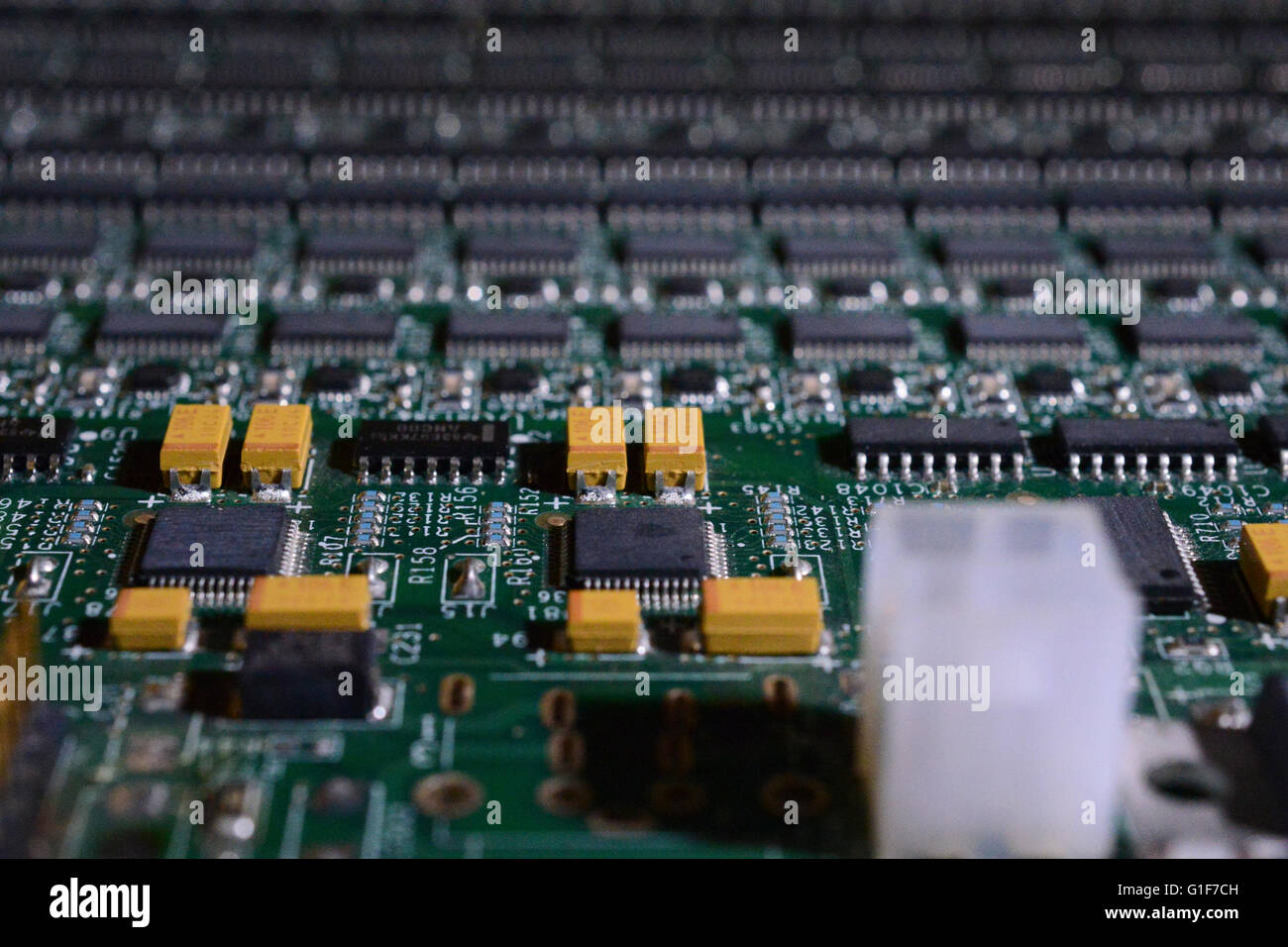 Computer Main Board / Motherboard Stock Photo - Alamy
