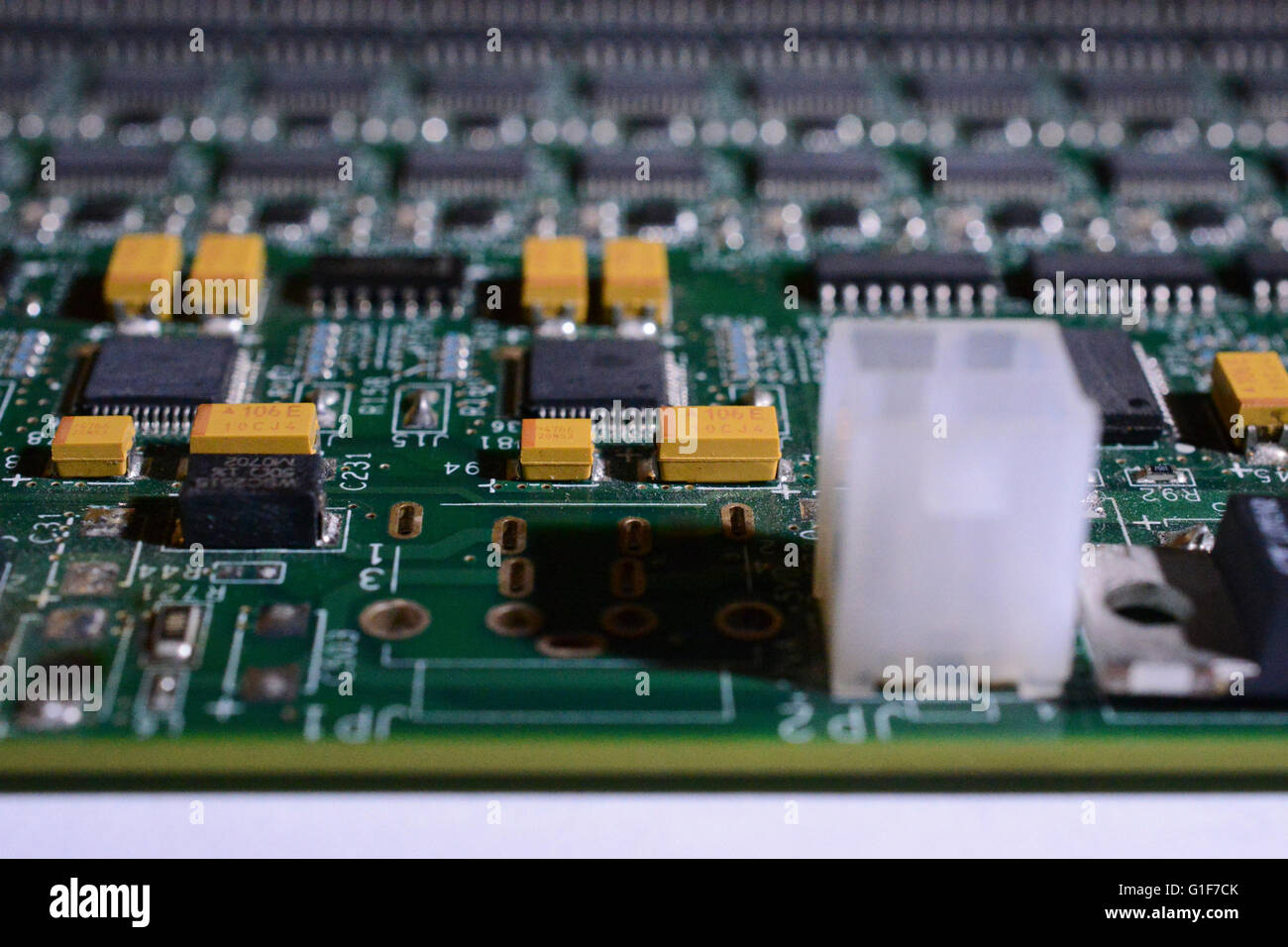 Computer Main Board / Motherboard Stock Photo - Alamy