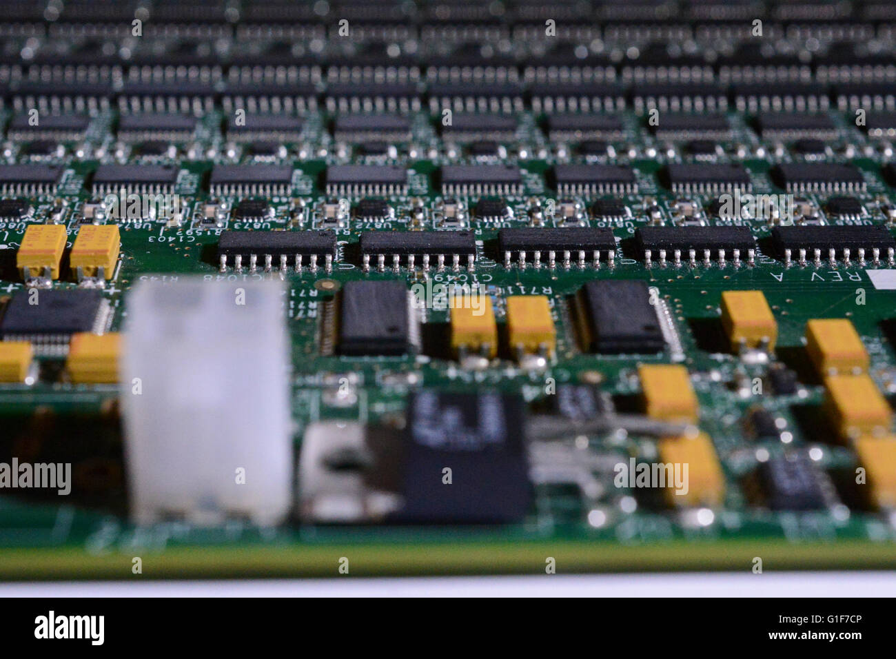 Computer Main Board / Motherboard Stock Photo - Alamy