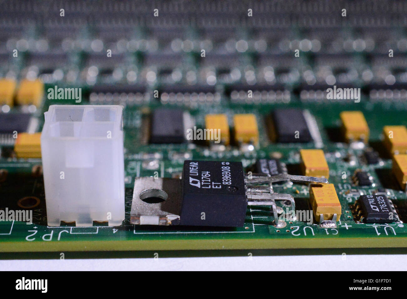Computer Main Board / Motherboard Stock Photo - Alamy
