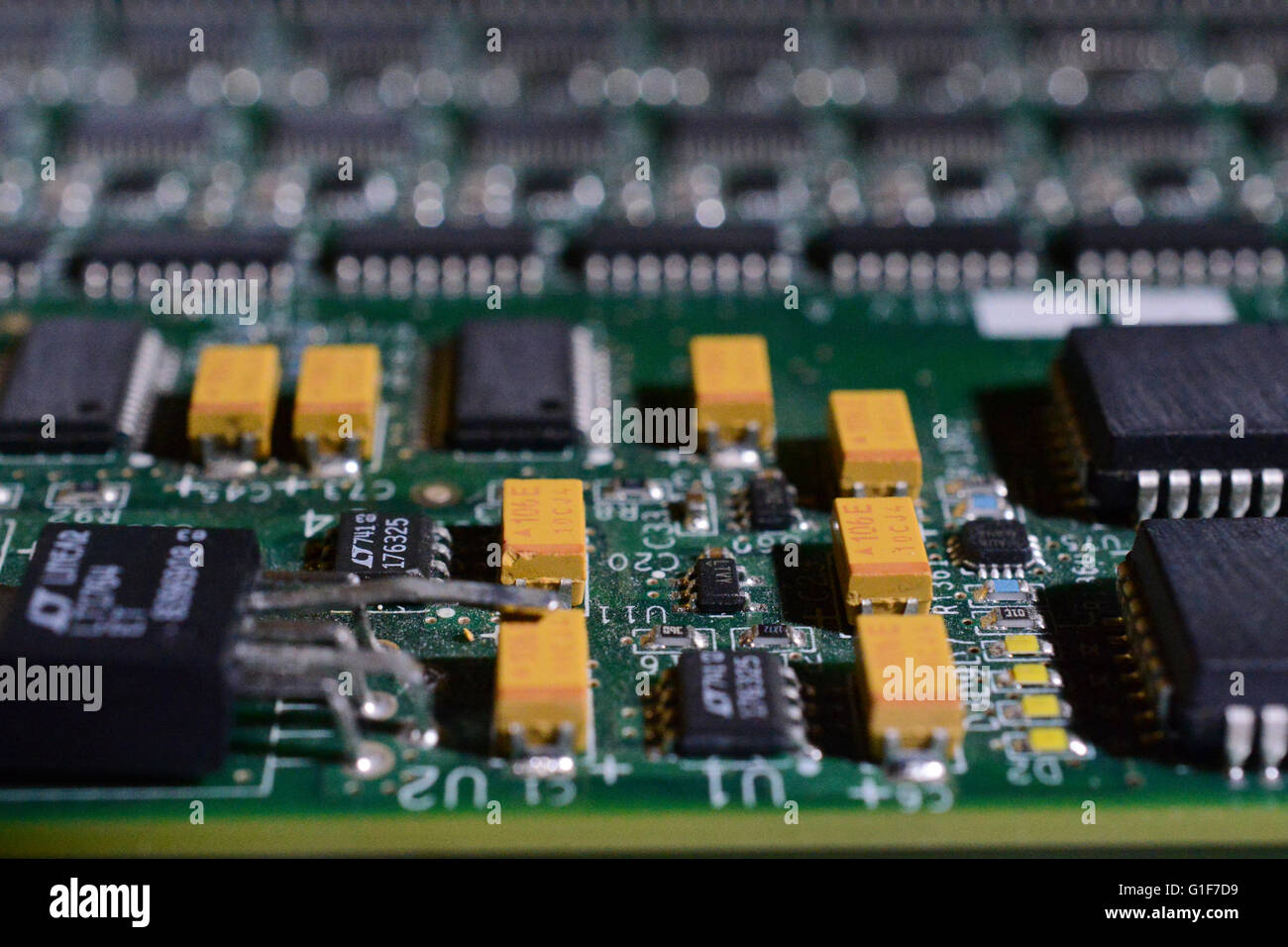 Computer Main Board / Motherboard Stock Photo - Alamy