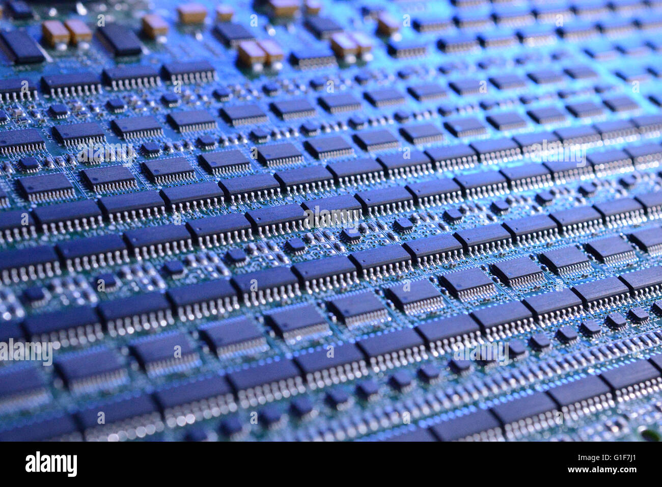 Computer Main Board / Motherboard Stock Photo - Alamy