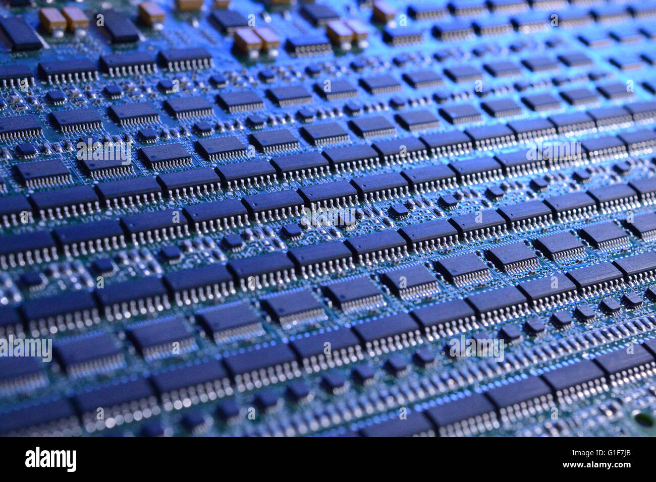 Computer Main Board / Motherboard Stock Photo - Alamy