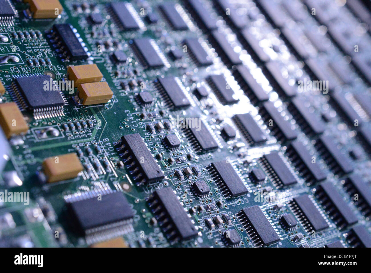 Computer Main Board / Motherboard Stock Photo - Alamy