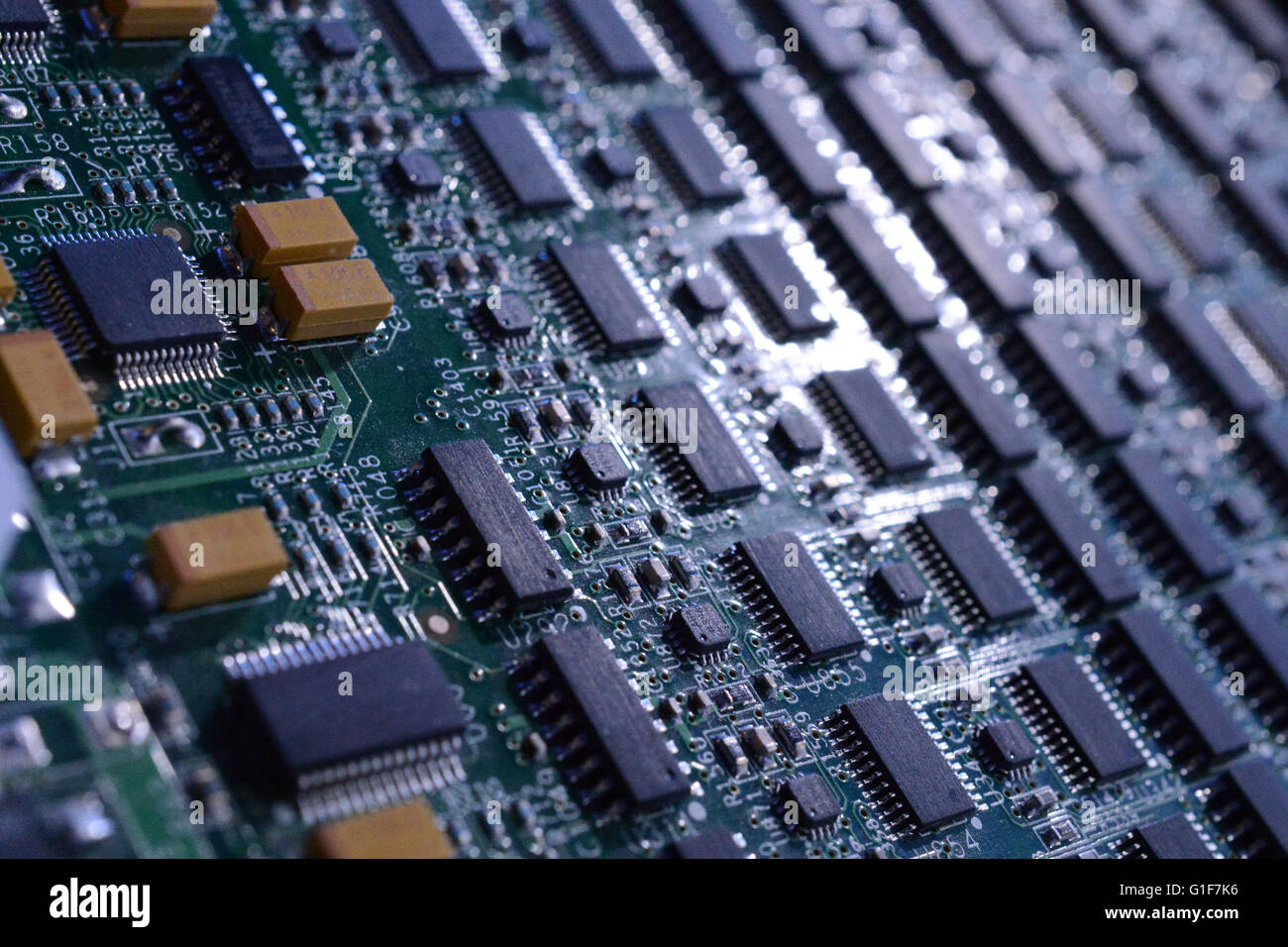 Computer Main Board / Motherboard Stock Photo - Alamy
