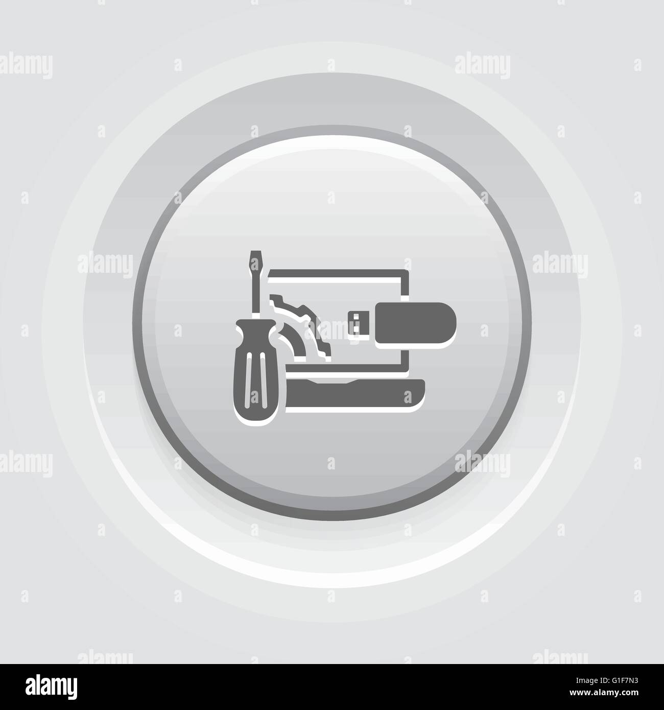 Repair Kit Icon Stock Vector Image & Art - Alamy