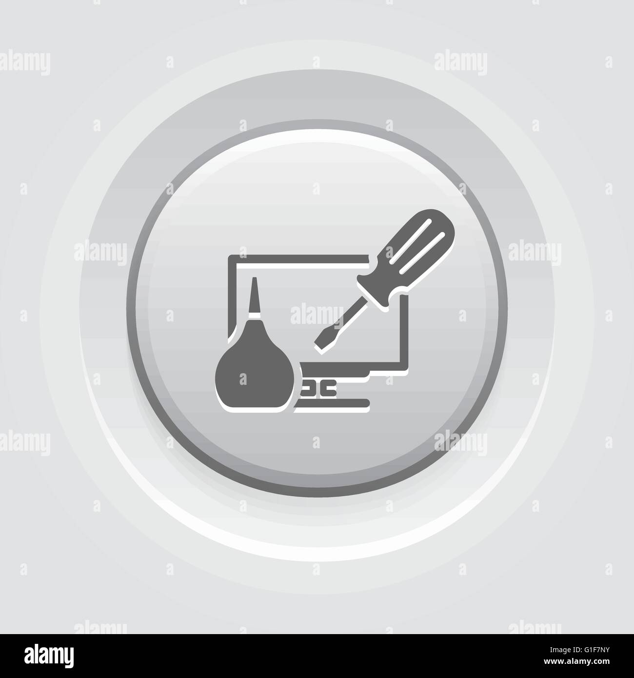 PC Repair Icon Stock Vector Image & Art - Alamy