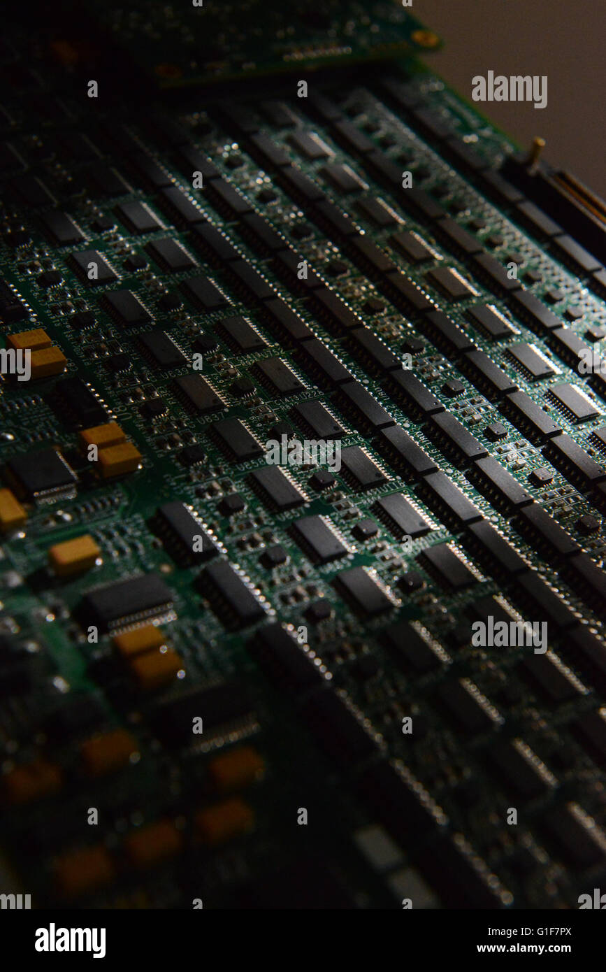 Computer Main Board / Motherboard Stock Photo - Alamy