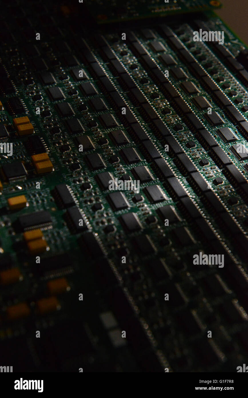 Computer Main Board / Motherboard Stock Photo - Alamy