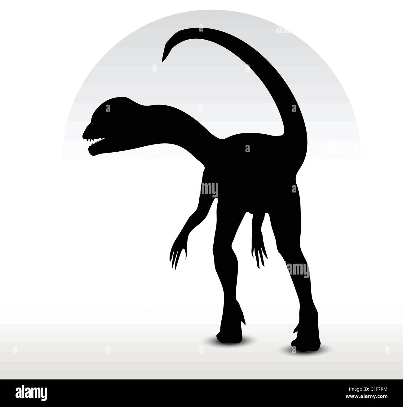 Vector Image - dinosaurs dilophosaurus isolated on white background Stock Vector Image & Art - Alamy