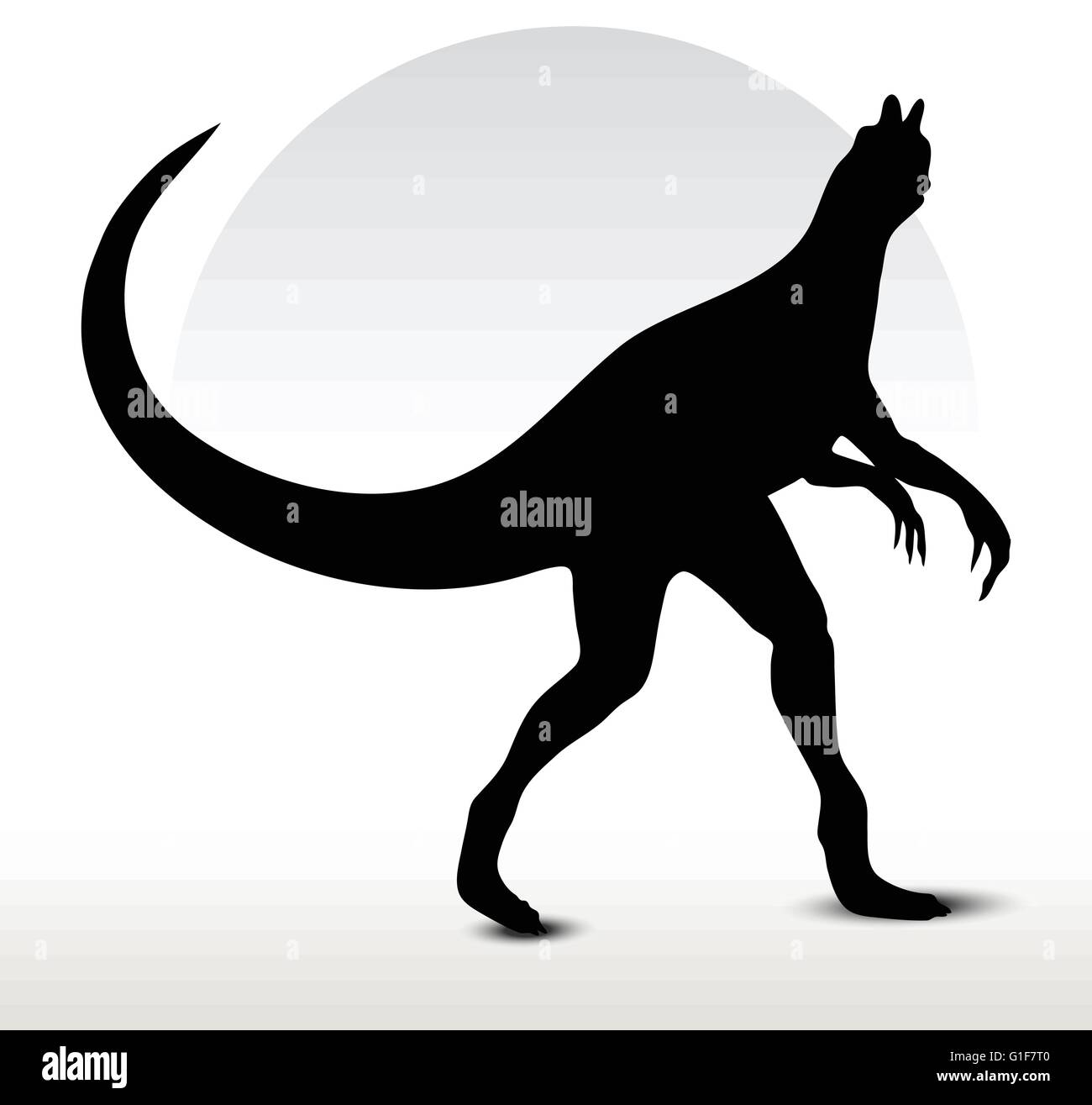 Vector Image - dinosaurs dilophosaurus isolated on white background Stock Vector Image & Art - Alamy