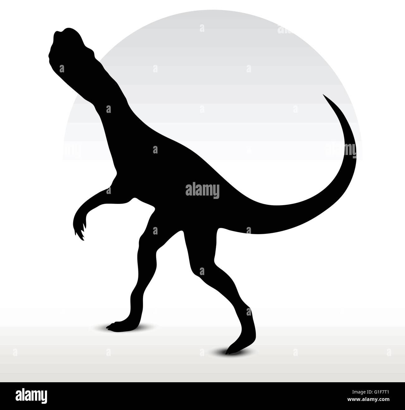 Vector Image - dinosaurs dilophosaurus isolated on white background Stock Vector Image & Art - Alamy