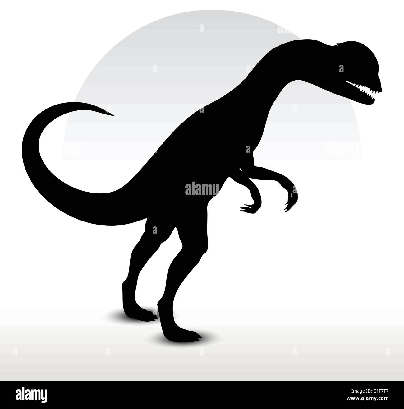 Vector Image - dinosaurs dilophosaurus isolated on white background Stock Vector Image & Art - Alamy