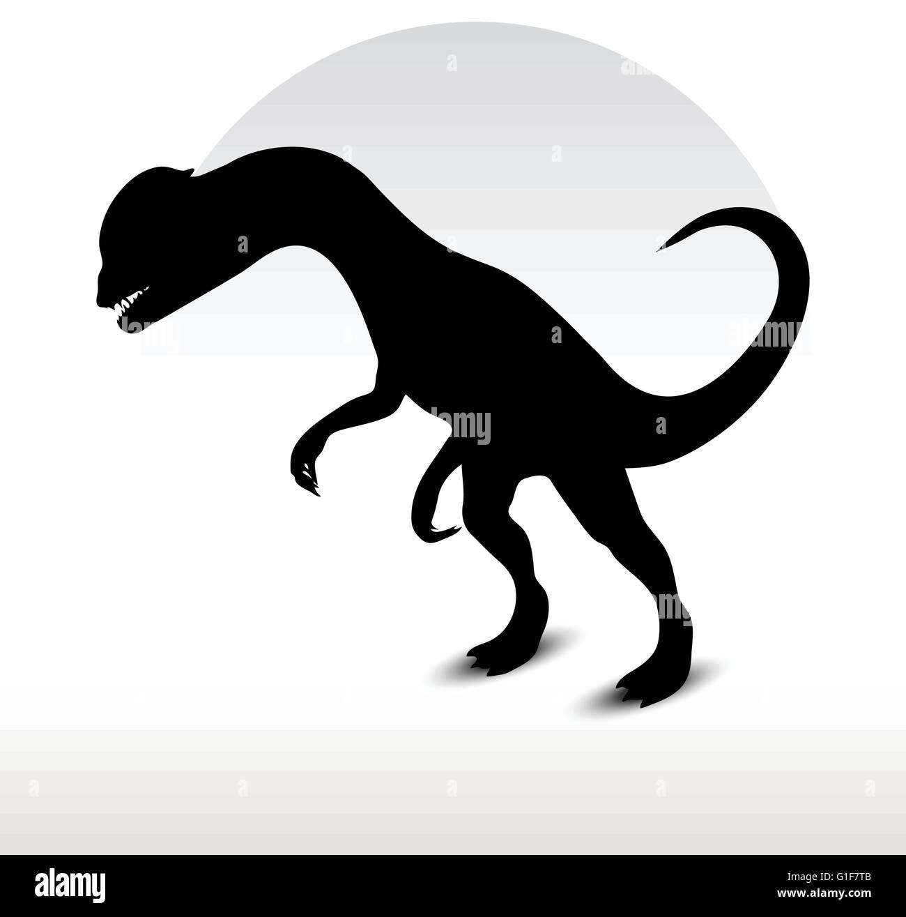 Vector Image - dinosaurs dilophosaurus isolated on white background Stock Vector Image & Art - Alamy