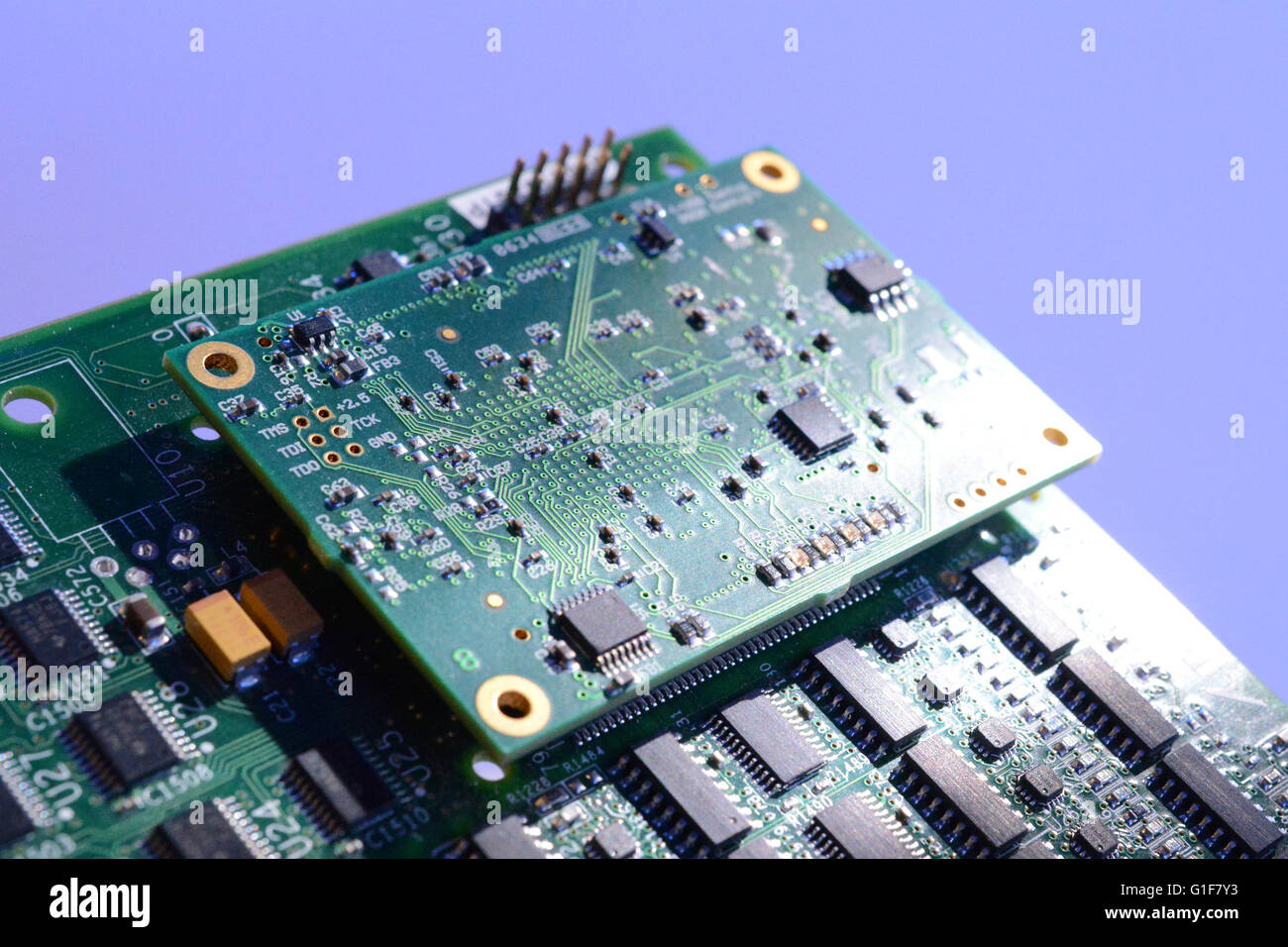 Computer Main Board / Motherboard Stock Photo - Alamy