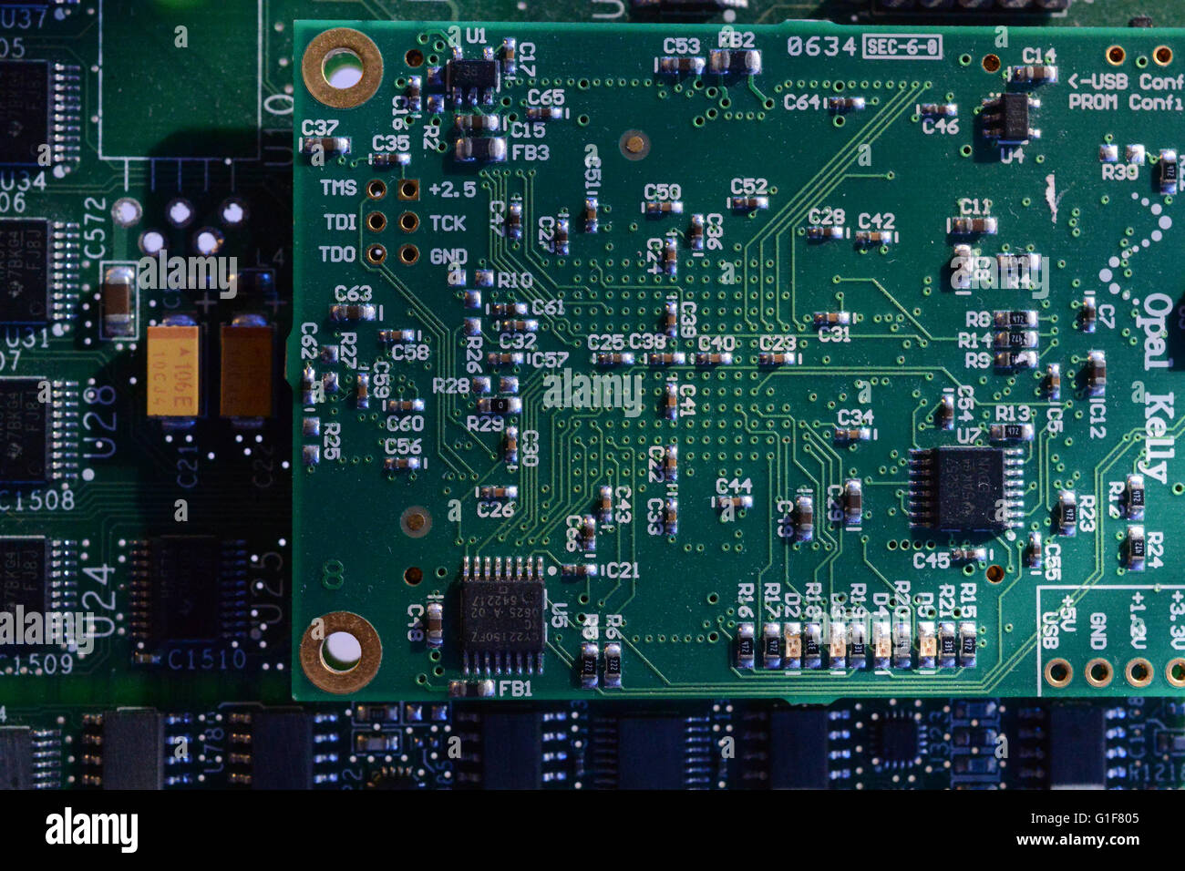 Computer Main Board / Motherboard Stock Photo - Alamy