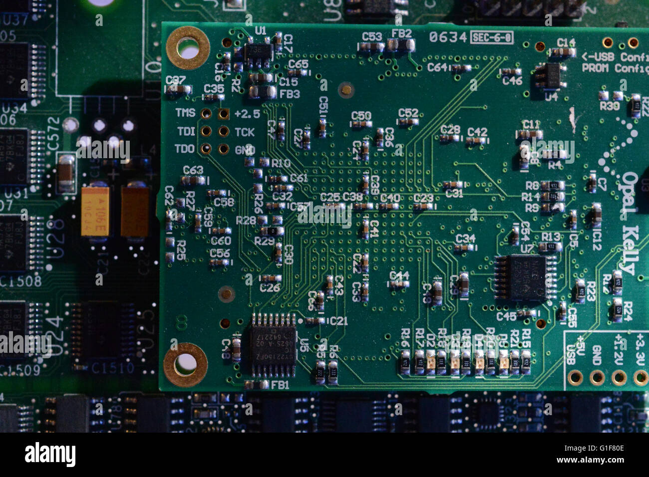 Computer Main Board / Motherboard Stock Photo - Alamy