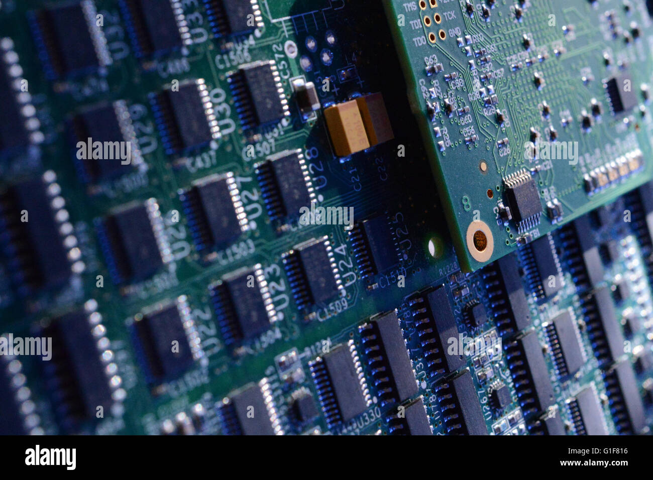 Computer Main Board / Motherboard Stock Photo - Alamy