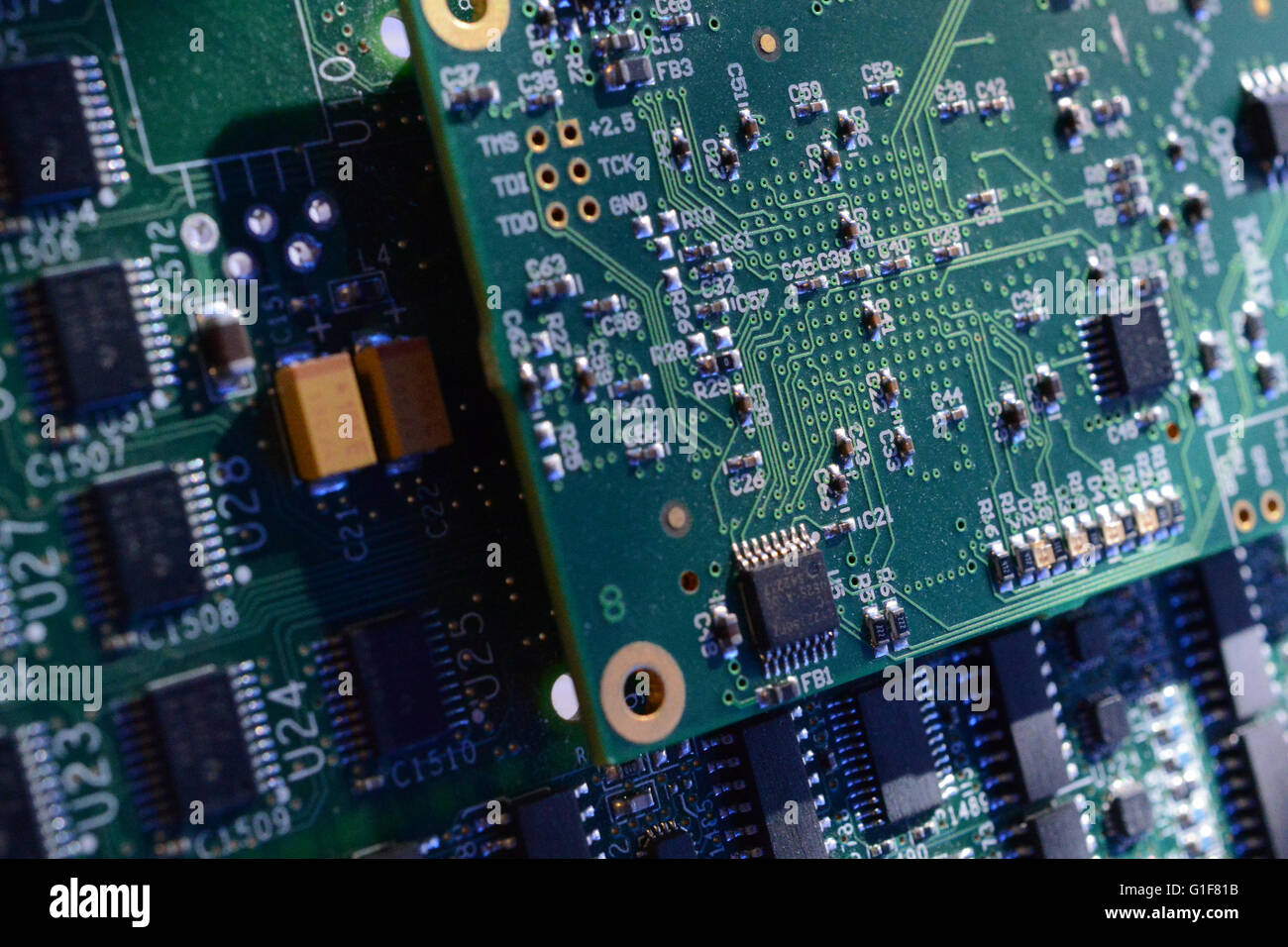Computer Main Board / Motherboard Stock Photo - Alamy