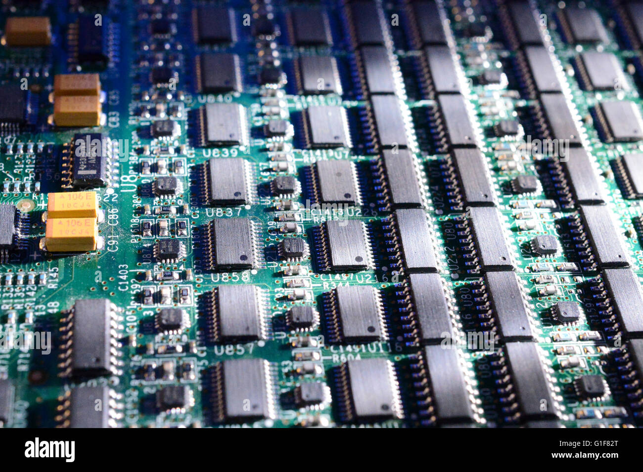 Computer Main Board / Motherboard Stock Photo - Alamy