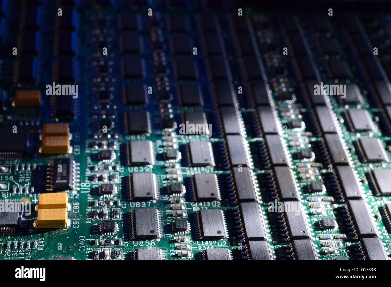 Computer Main Board / Motherboard Stock Photo - Alamy