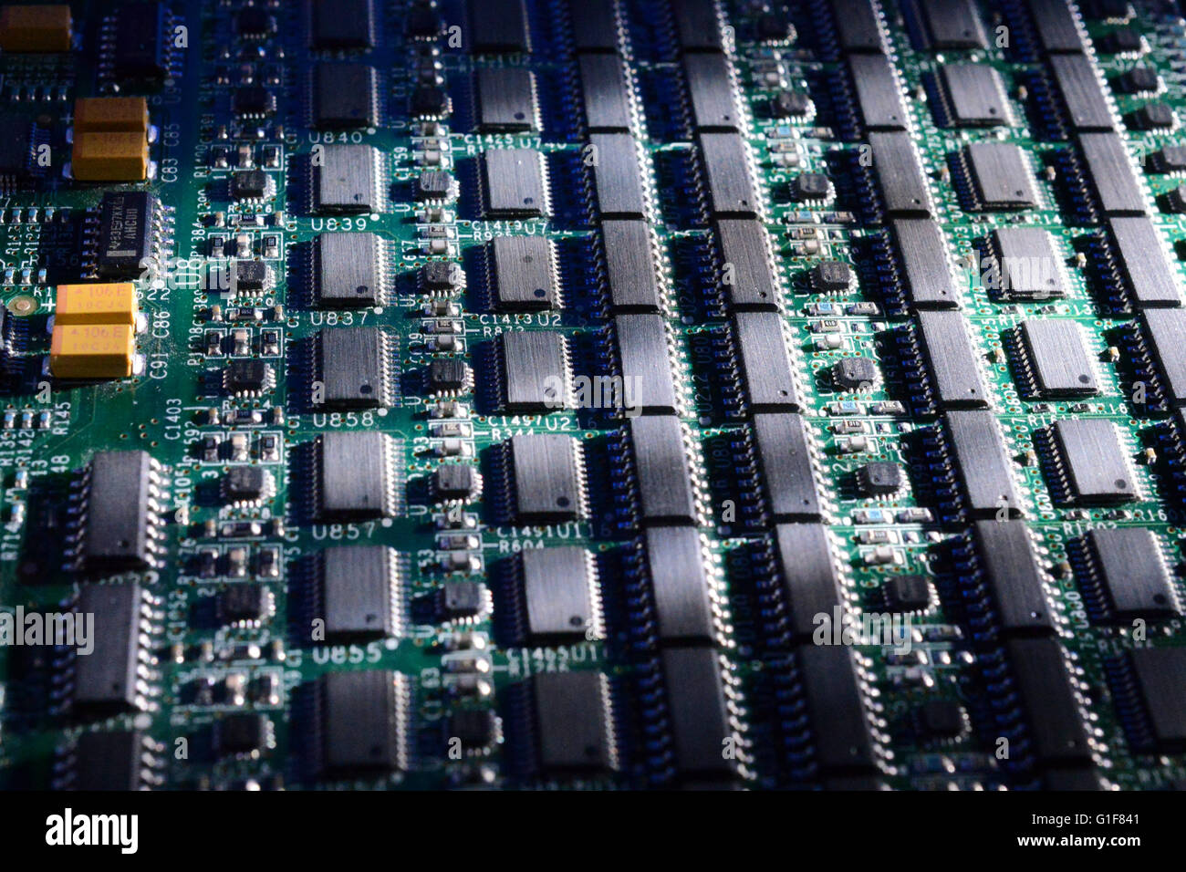 Computer Main Board / Motherboard Stock Photo - Alamy