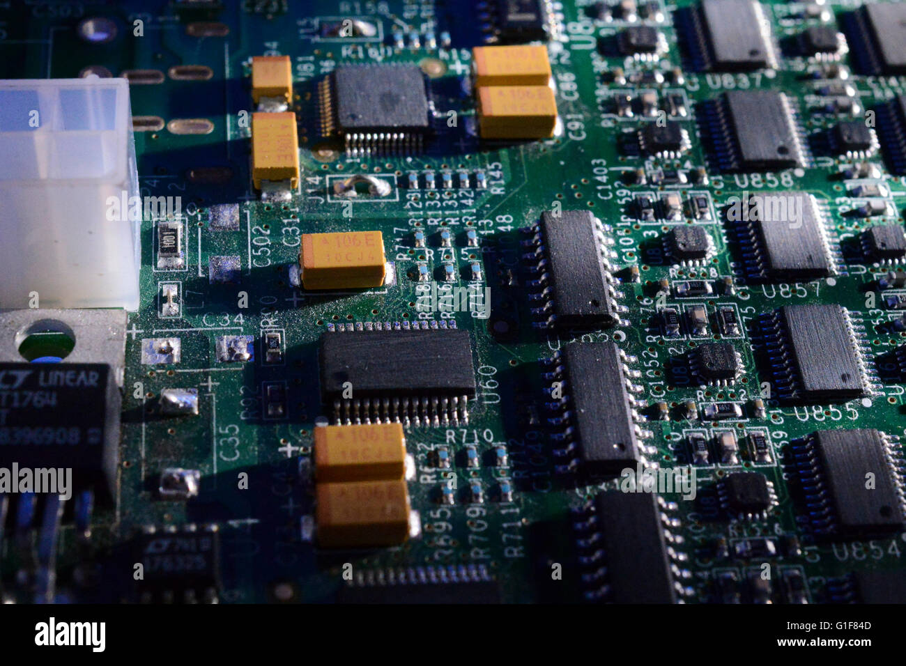 Computer Main Board / Motherboard Stock Photo - Alamy