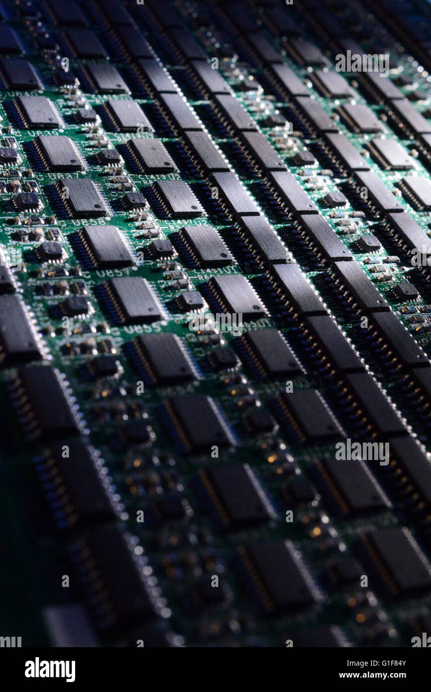 Computer Main Board / Motherboard Stock Photo - Alamy