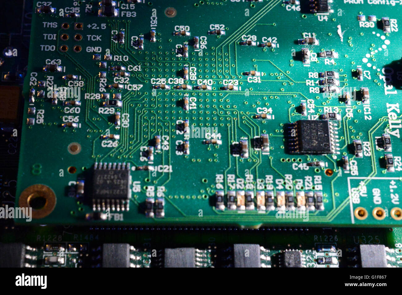 Computer Main Board / Motherboard Stock Photo - Alamy