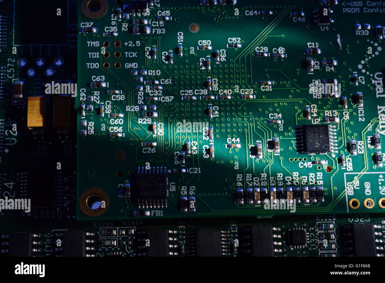 Computer Main Board / Motherboard Stock Photo - Alamy