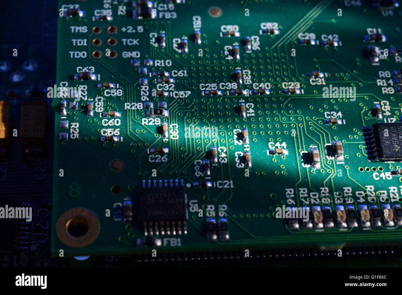 Computer Main Board / Motherboard Stock Photo - Alamy