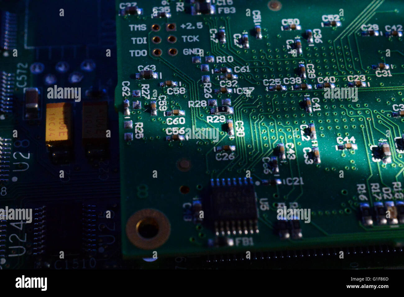 Computer Main Board / Motherboard Stock Photo - Alamy