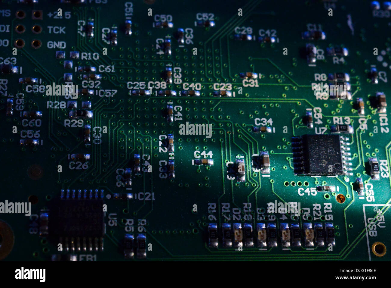 Computer Main Board / Motherboard Stock Photo - Alamy