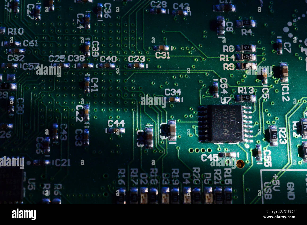 Computer Main Board / Motherboard Stock Photo - Alamy