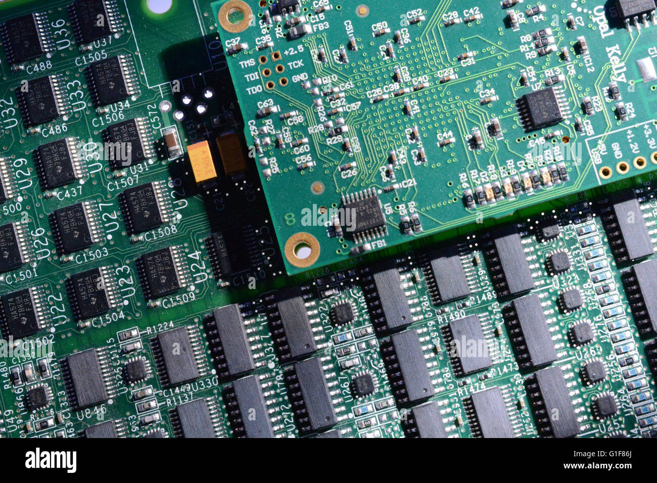 Computer Main Board / Motherboard Stock Photo - Alamy