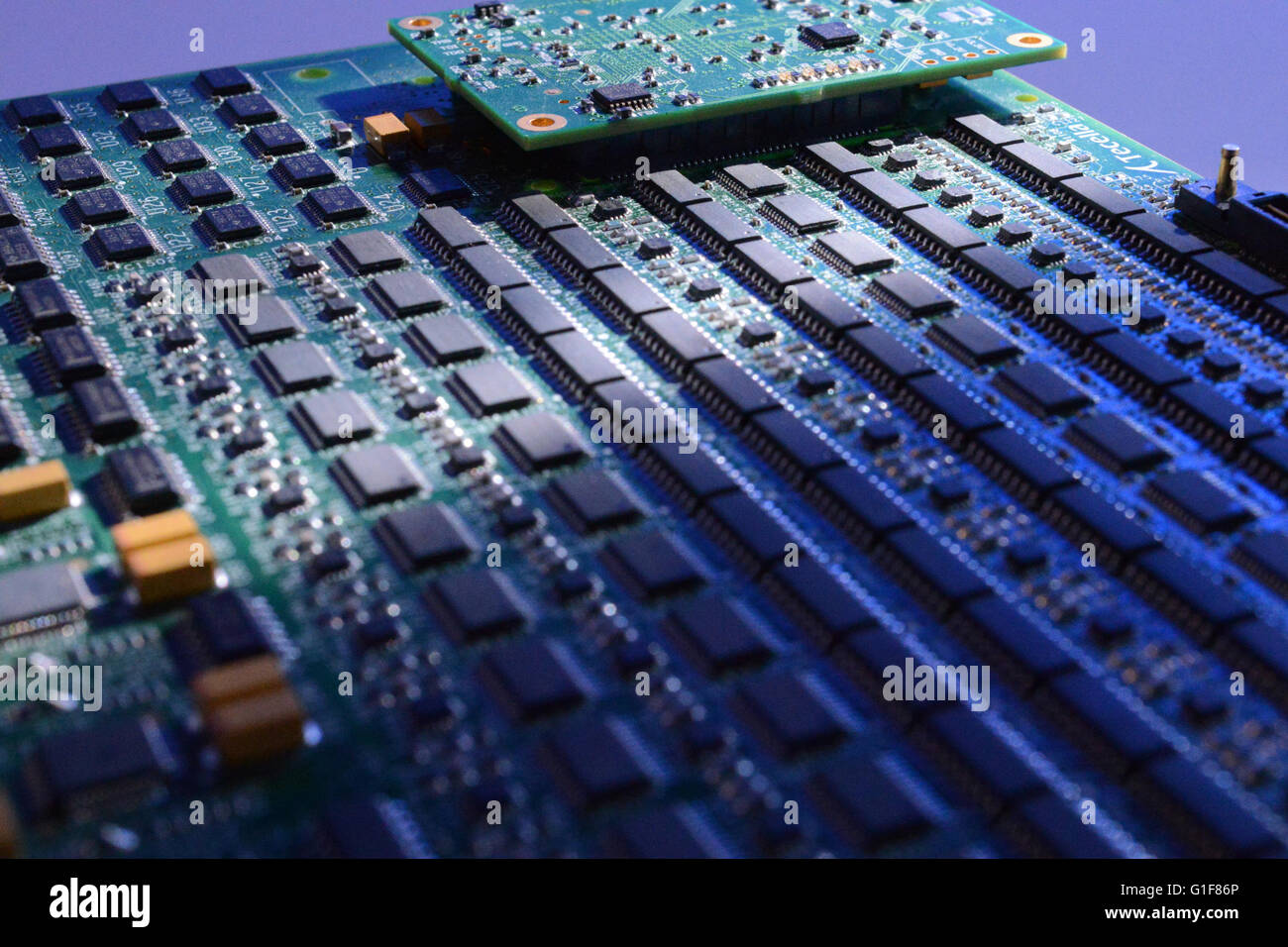 Computer Main Board / Motherboard Stock Photo - Alamy