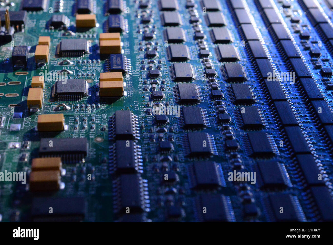 Computer Main Board / Motherboard Stock Photo - Alamy