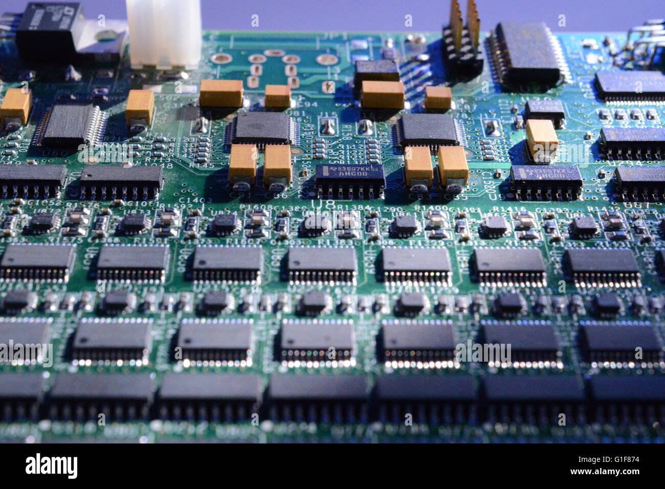 Computer Main Board / Motherboard Stock Photo - Alamy
